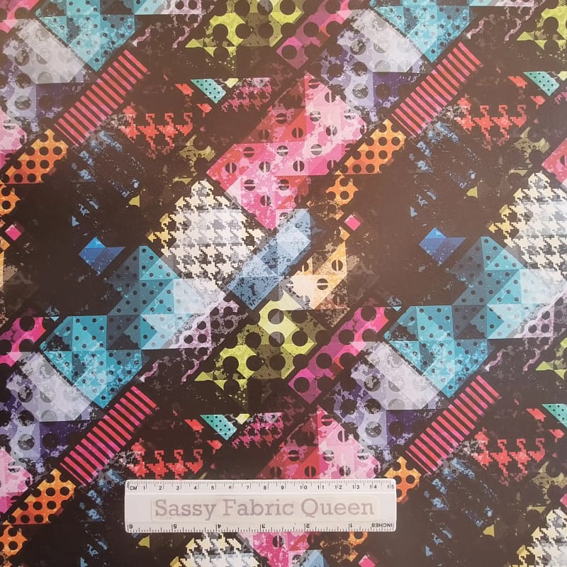 80s Grunge – Pin Grain Vinyl ***SHORTCUT*** – Sassy Fabric Queen